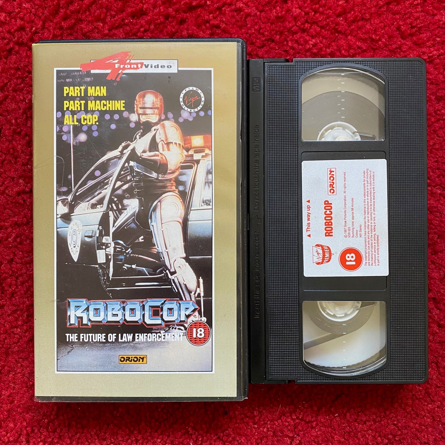 Robocop VHS Video (1987) 838283 – Horror Stock
