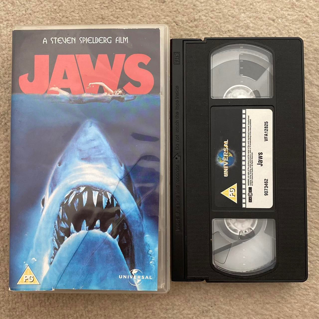 Jaws VHS Video (1975) 9073462 – Horror Stock