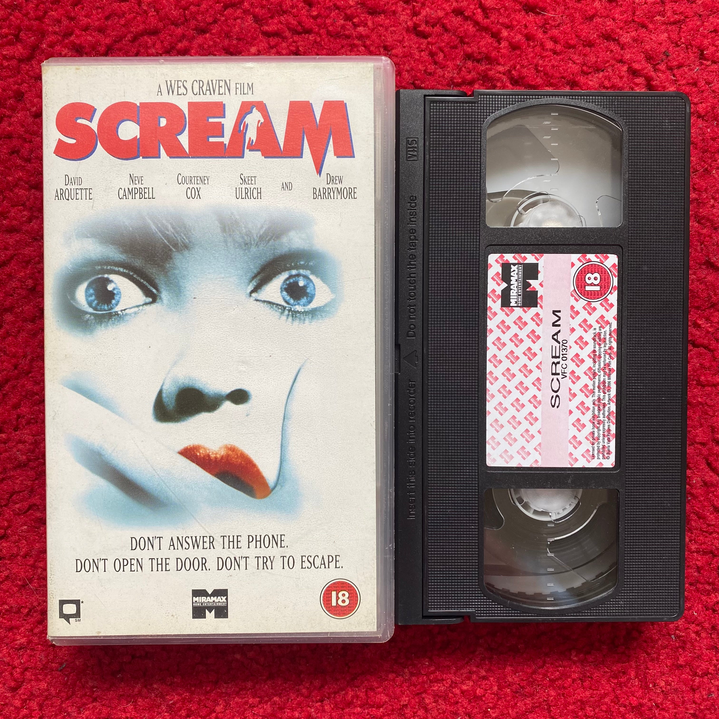 Scream VHS Video (1996) D610097 – Horror Stock