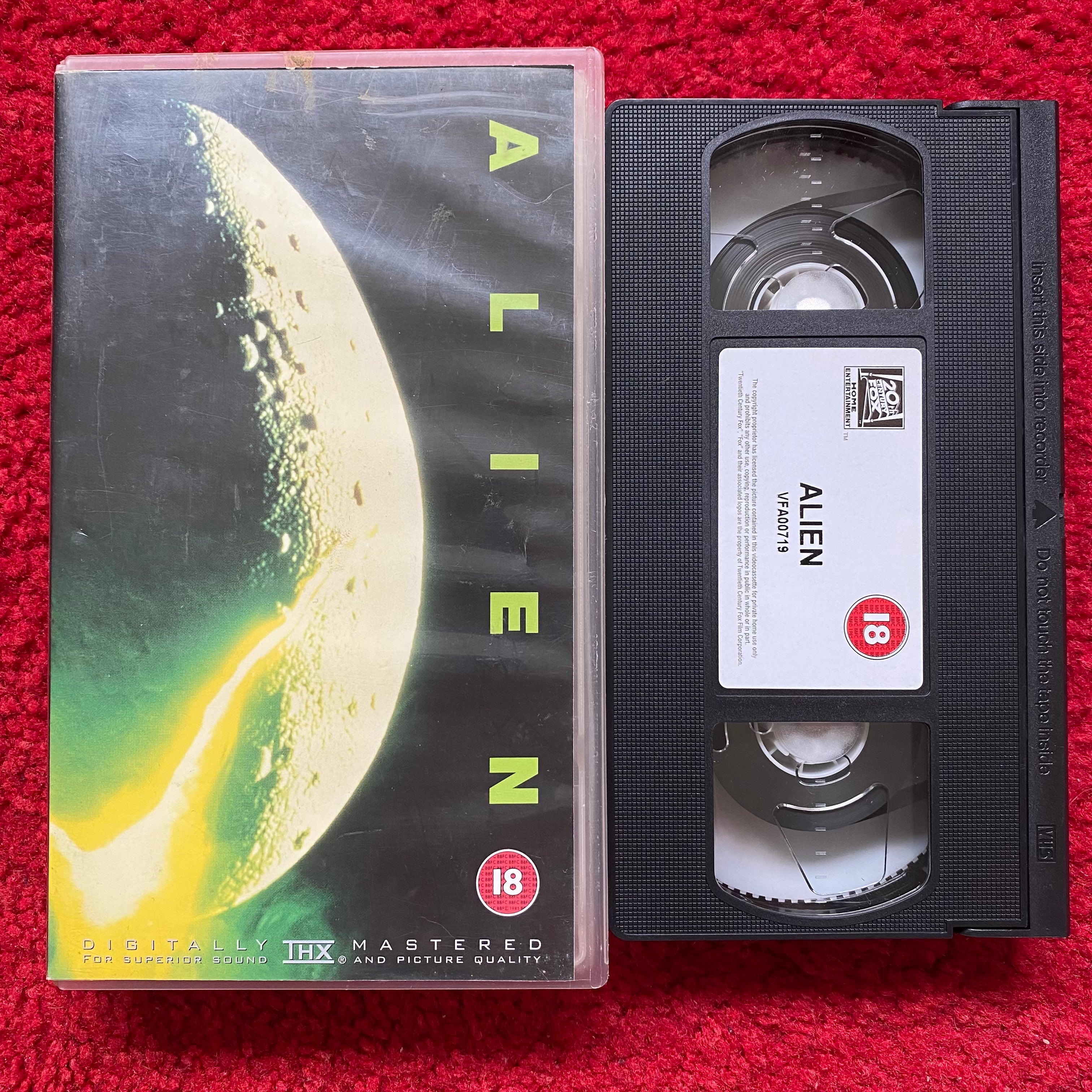 Alien VHS Video (1979) 1090CS – Horror Stock
