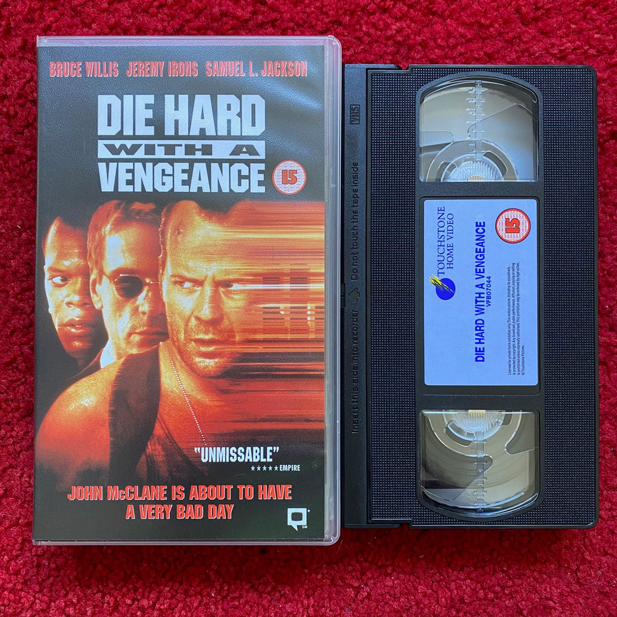 Die Hard With A Vengeance VHS Video (1995) D441992 – Horror Stock