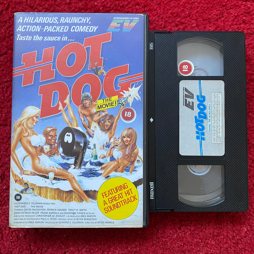 Hot Dog The Movie Ex Rental VHS Video (1983) – Horror Stock