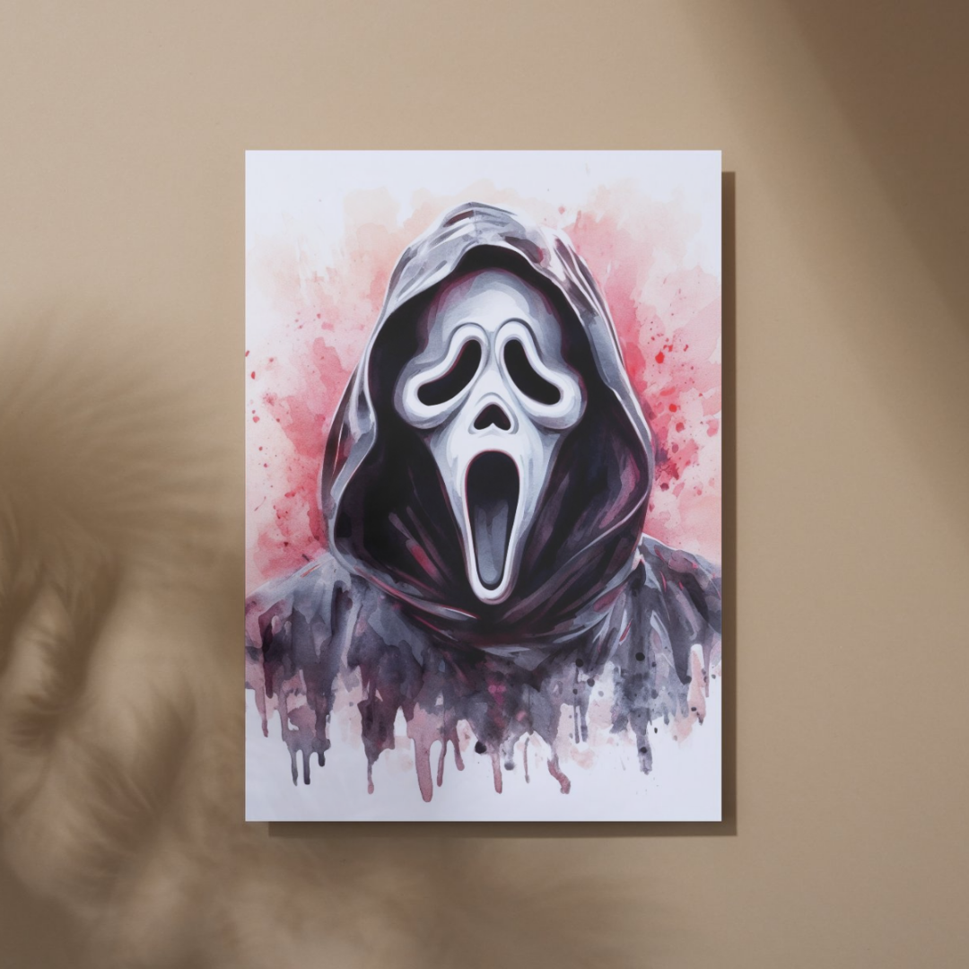 Ghostface - Horror Icons Wall Art Digital Print – Horror Stock