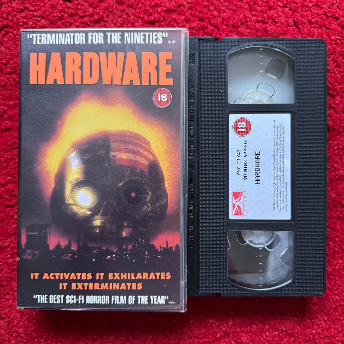 Hardware VHS Video (1990) PVC2174S – Horror Stock