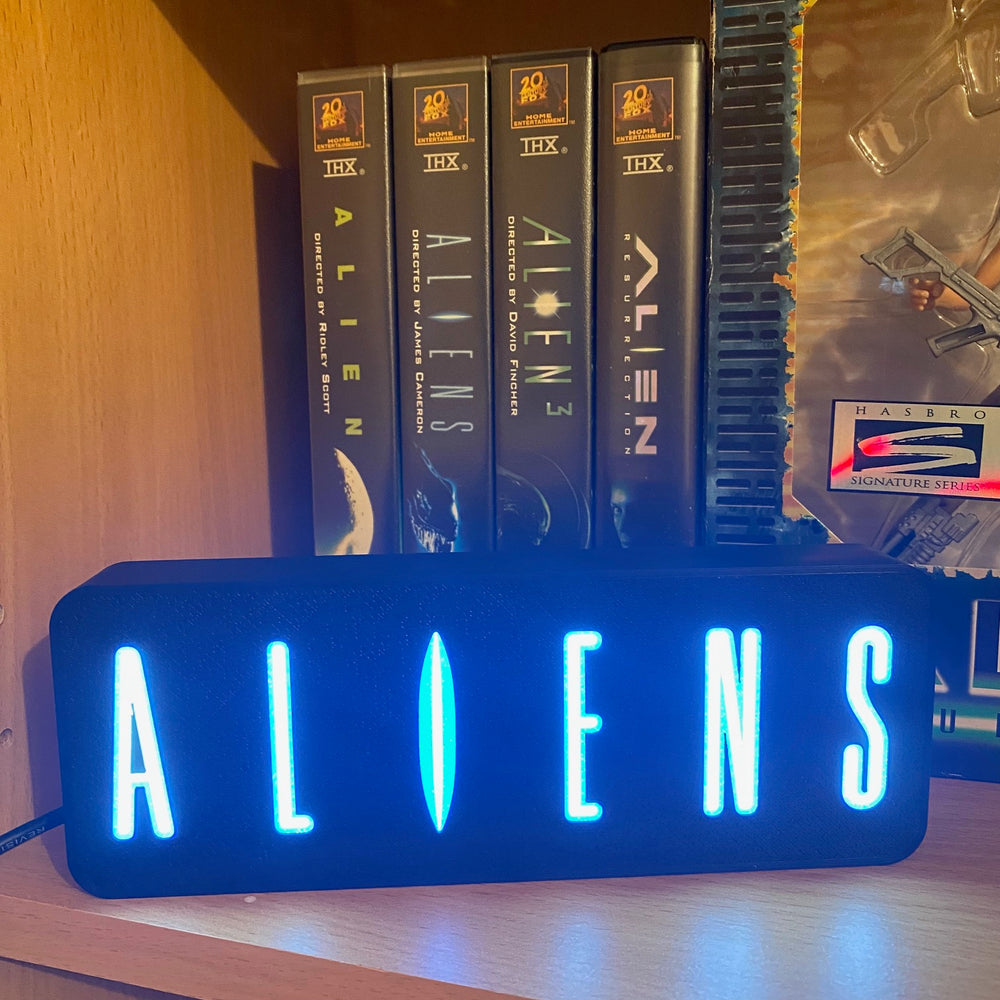 Aliens Horror Movie LED Light Sign – Horror Stock