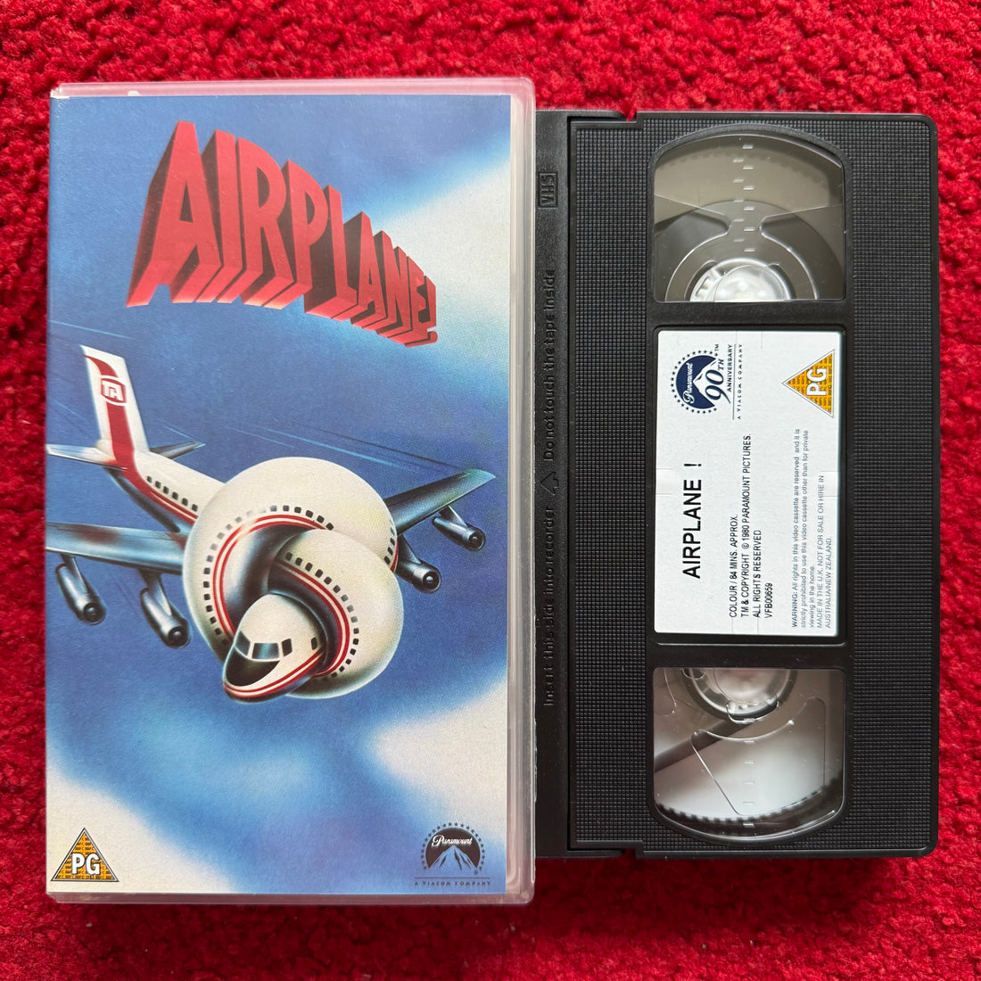 Airplane! VHS Video (1980) BRP0171 – Horror Stock