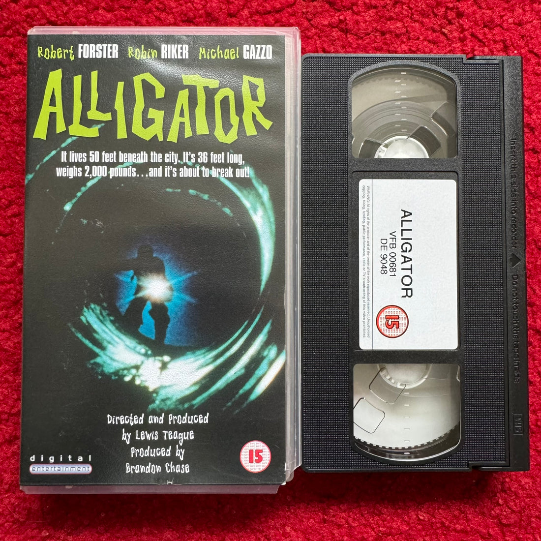 Alligator VHS Video (1980) DE9048 – Horror Stock