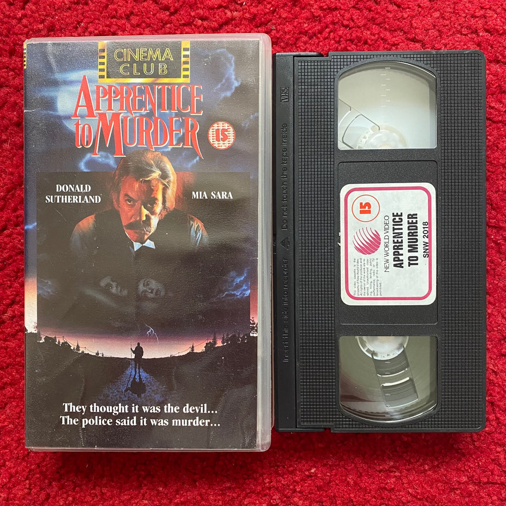 Apprentice To Murder VHS Video (1988) CC7007 – Horror Stock