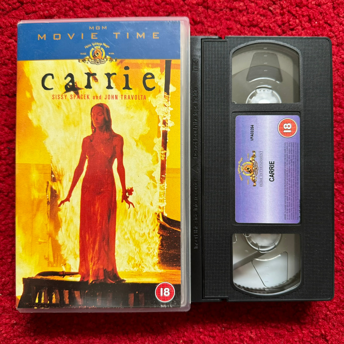 Carrie VHS Video (1976) 16149S – Horror Stock