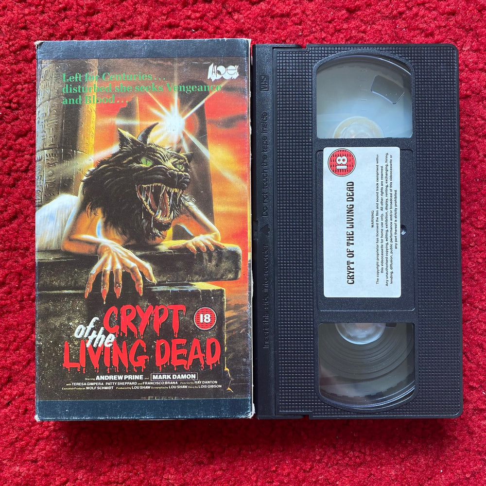 Crypt of the Living Dead VHS Video (1973) COTLDAPEX – Horror Stock