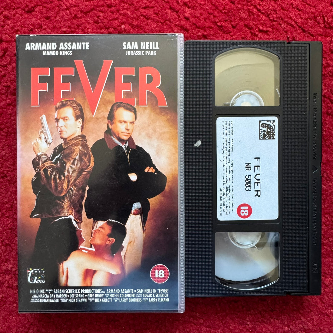 Fever VHS Video (1991) NR5003 – Horror Stock