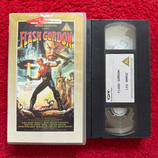 Flash Gordon VHS Video (1980) LED80052 – Horror Stock