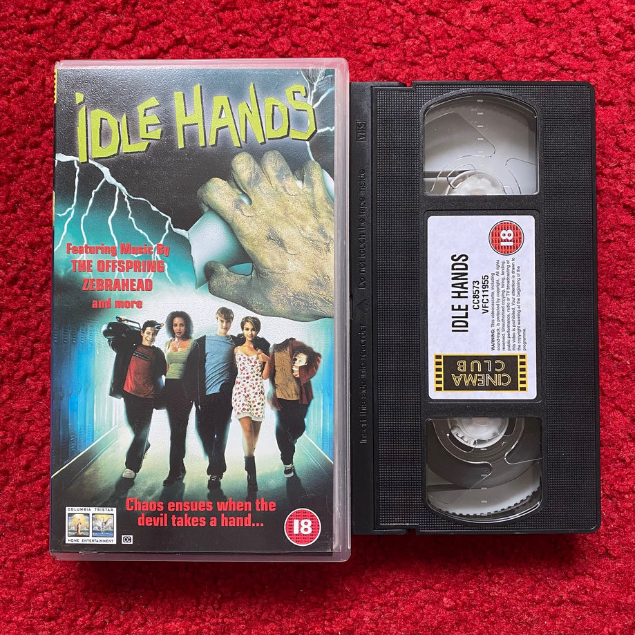 Idle Hands VHS Video (1999) CC8573 – Horror Stock