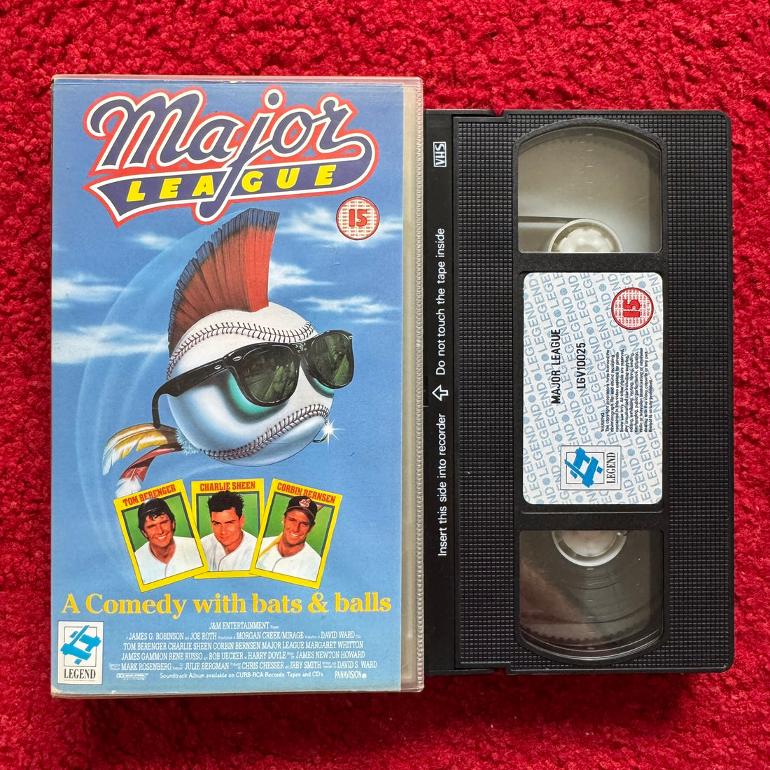 Major League VHS Video (1989) LGV10025 – Horror Stock