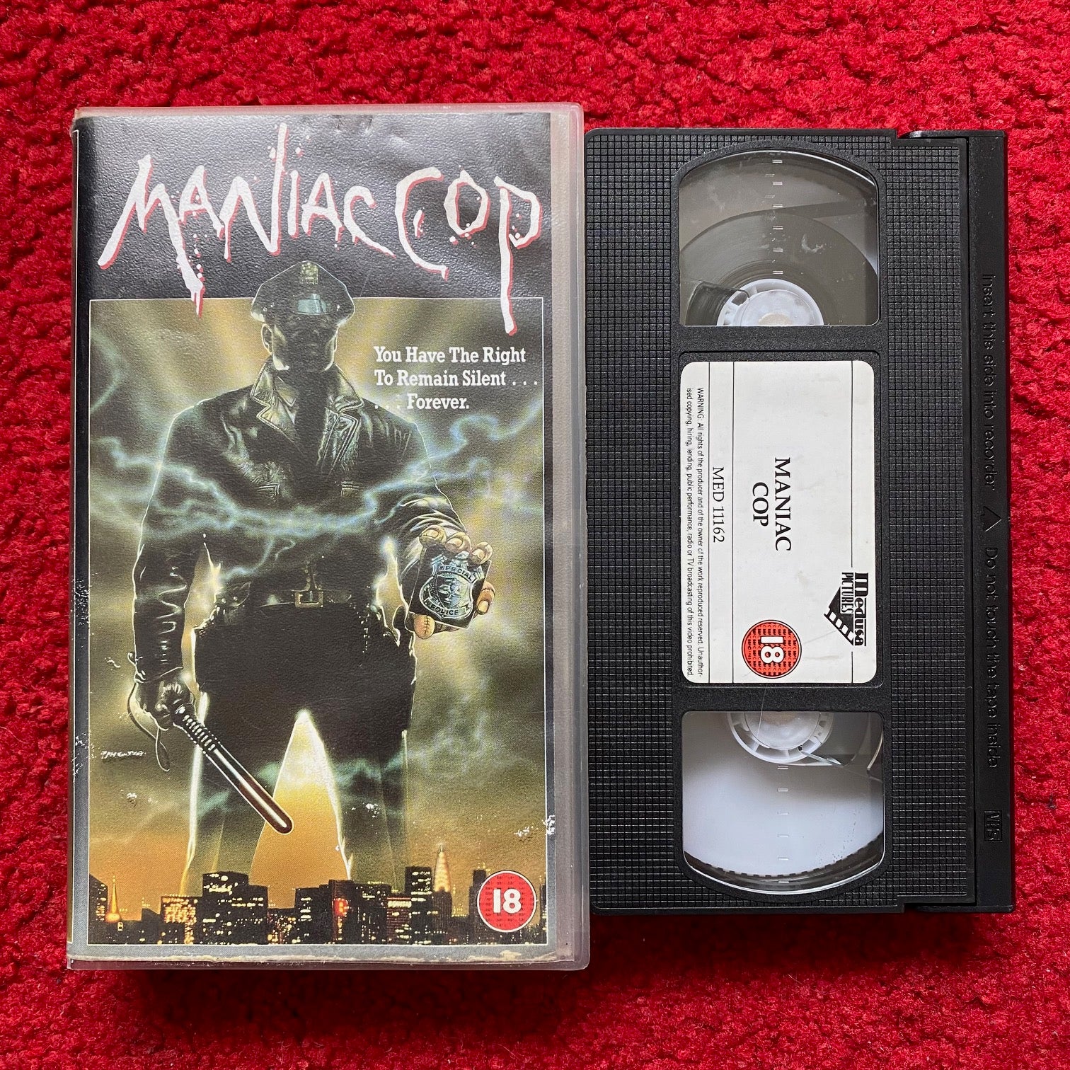 Maniac Cop VHS Video (1988) MED11162 – Horror Stock