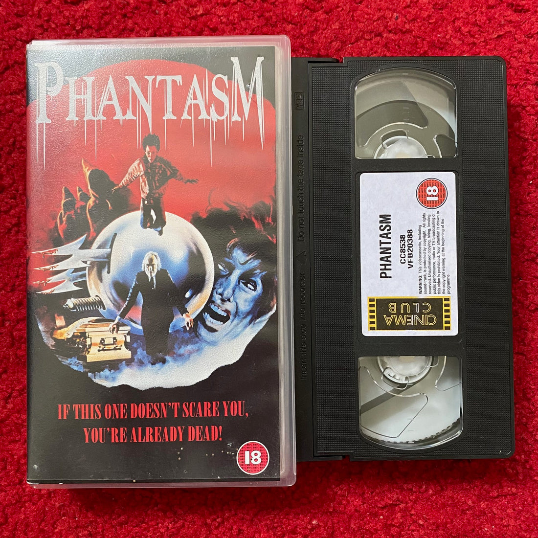 Phantasm VHS Video (1979) CC8538 – Horror Stock