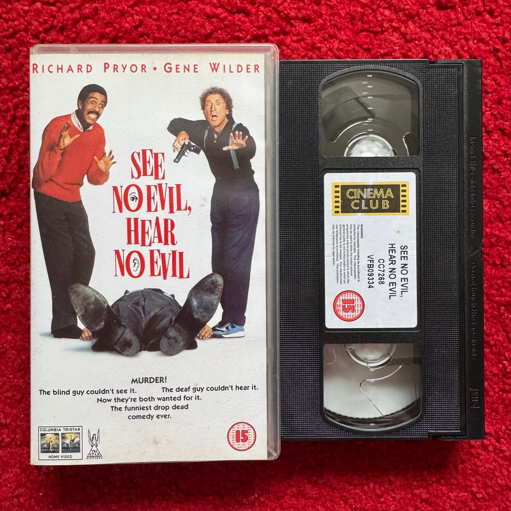 See No Evil, Hear No Evil VHS Video (1989) CC7268 – Horror Stock