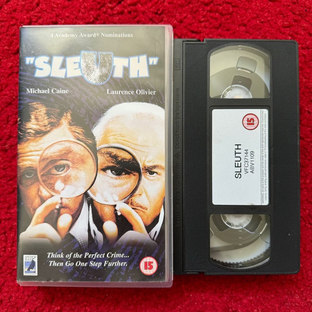 Sleuth VHS Video (1972) ABV1109 – Horror Stock