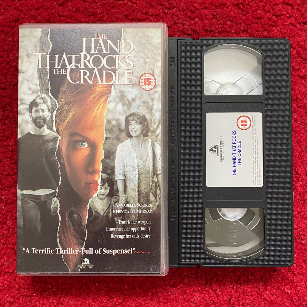 The Hand That Rocks The Cradle VHS Video (1992) D913340 – Horror Stock