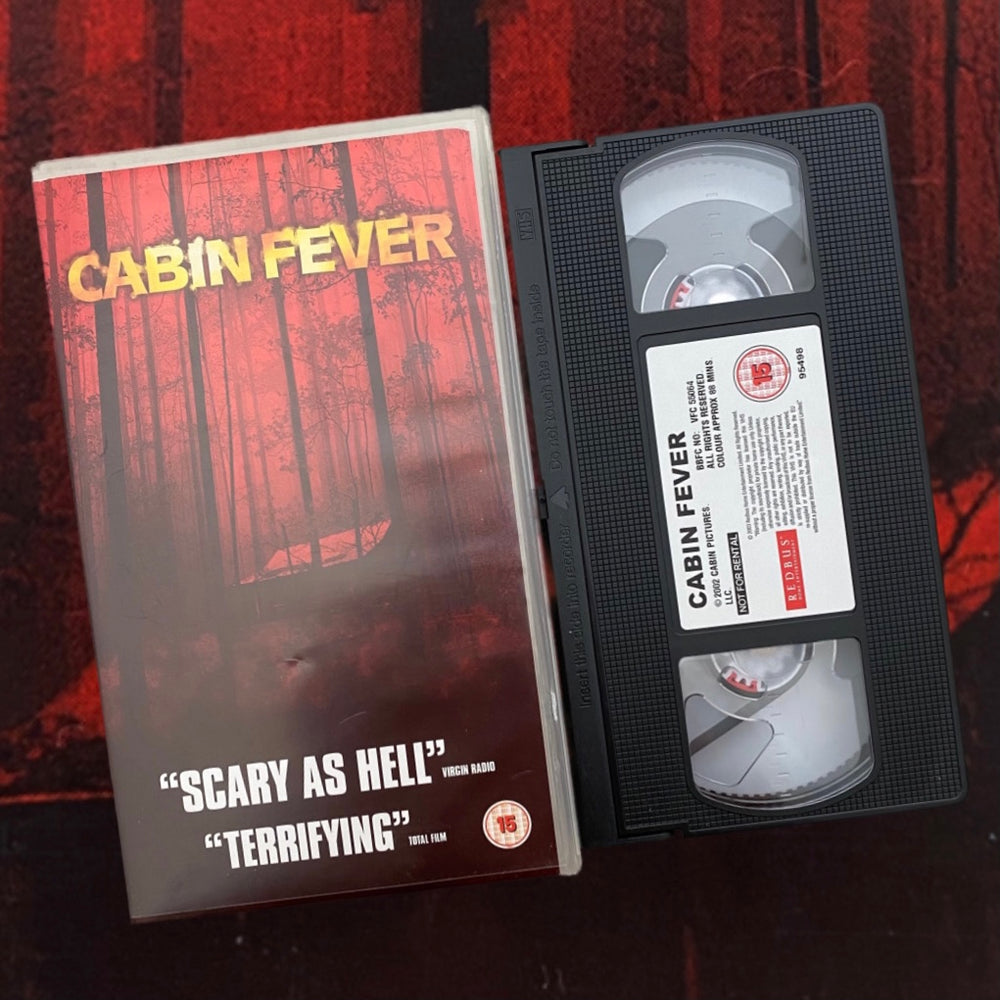 Cabin Fever VHS Video (2002) S095498 – Horror Stock