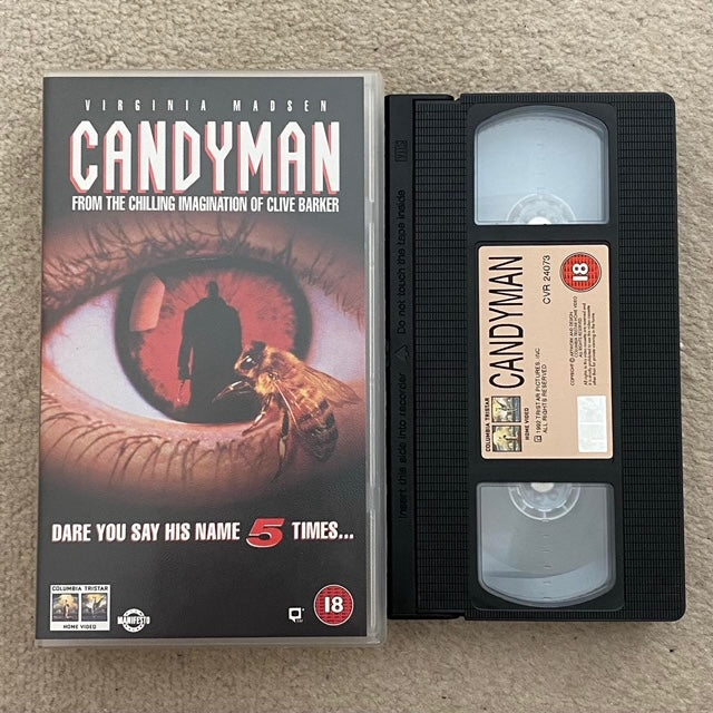 Candyman VHS Video (1992) CVR24073 – Horror Stock