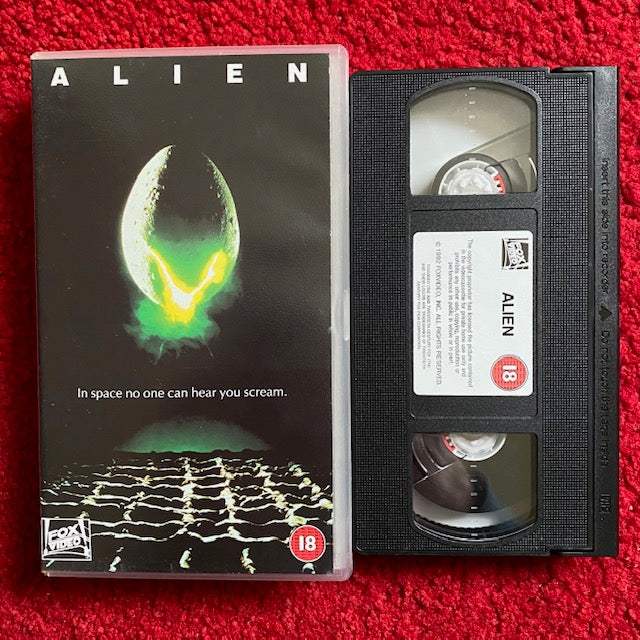 Alien VHS Video (1979) 1090 – Horror Stock
