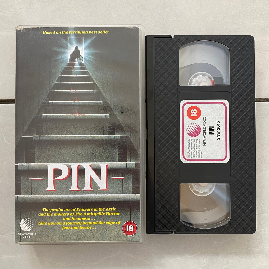 Pin VHS Video (1988) SNW2015 – Horror Stock