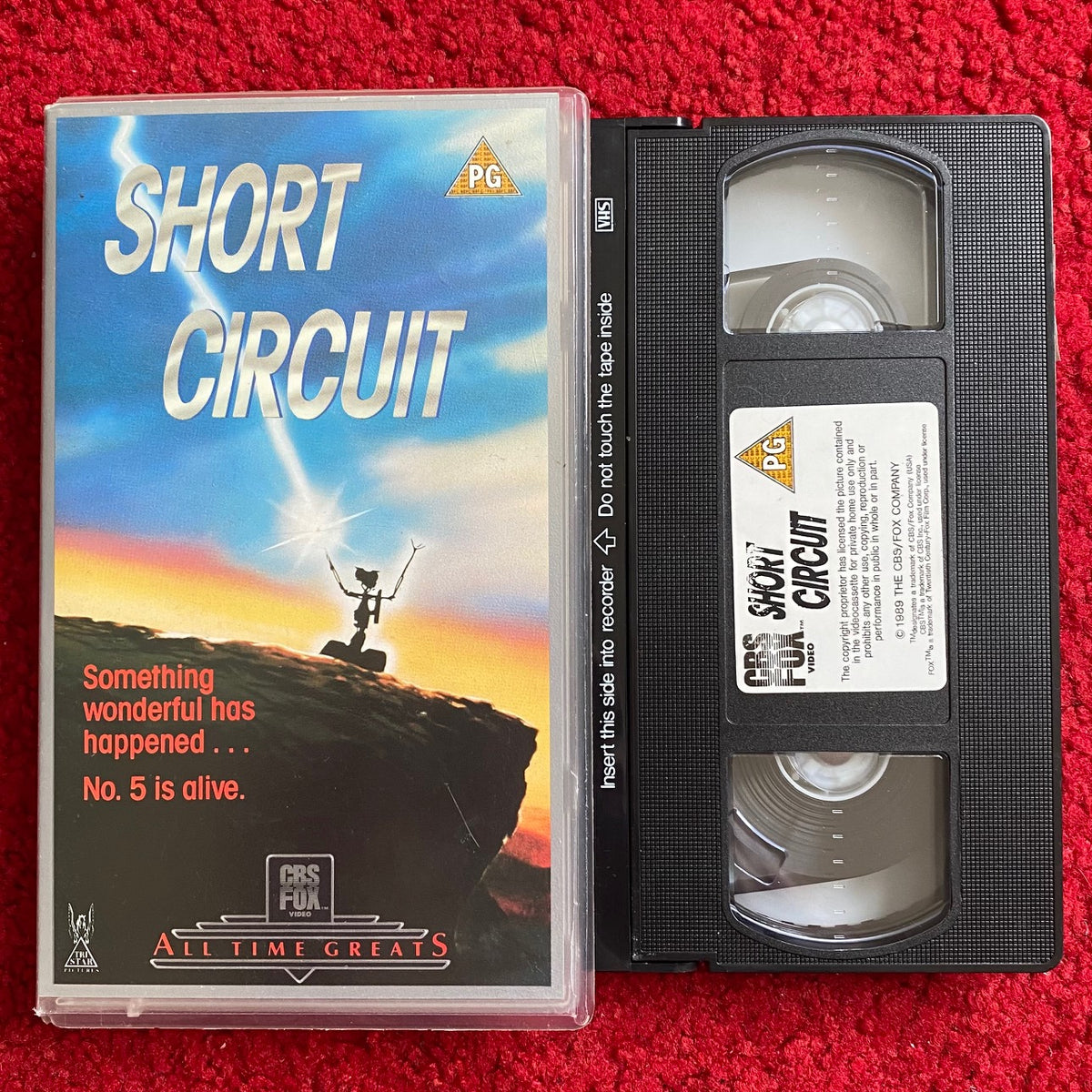 Short Circuit VHS Video (1986) 3724 – Horror Stock