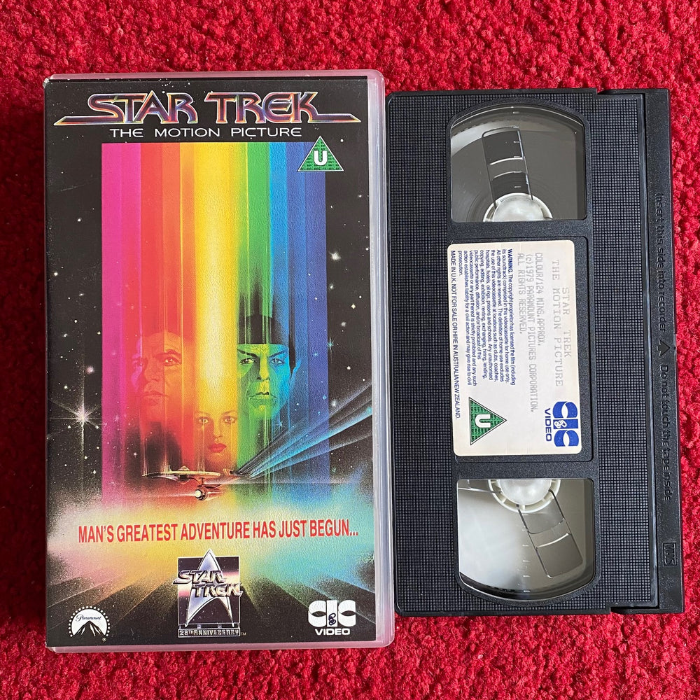 Star Trek: The Motion Picture VHS Video (1979) VHR2011 – Horror Stock