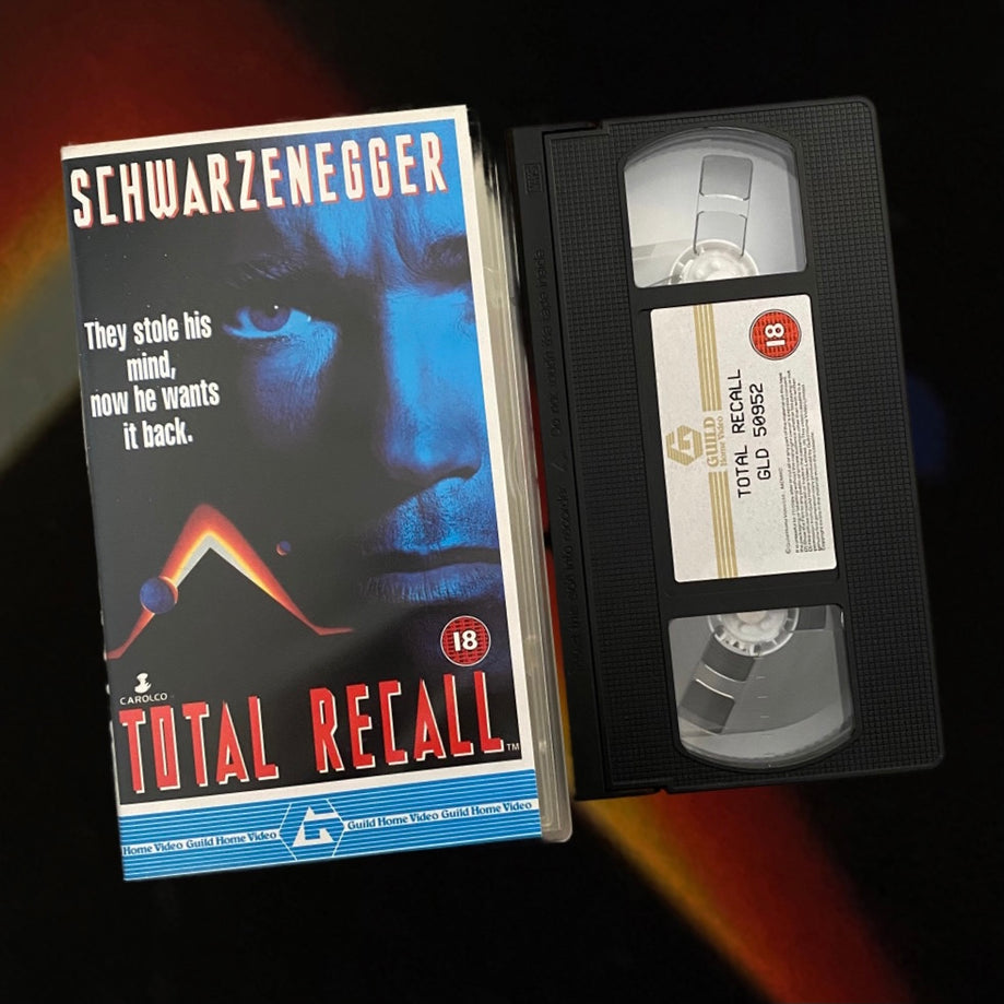 Total Recall VHS Video (1990) GLD50952 – Horror Stock