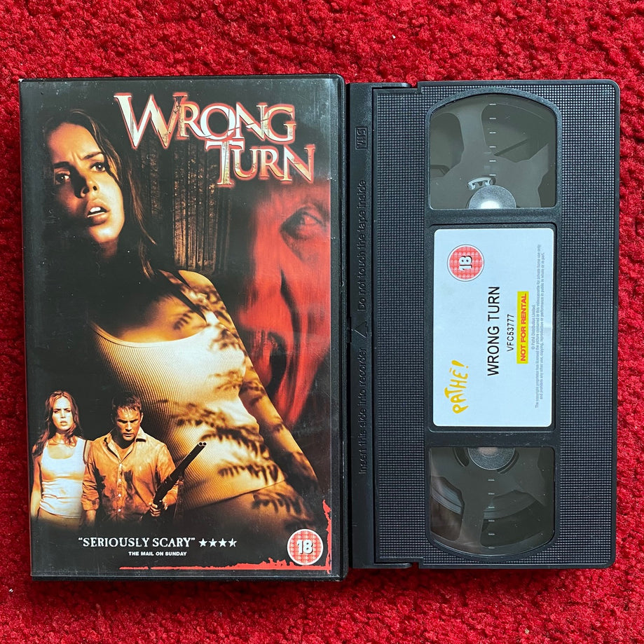 Wrong Turn VHS Video (2003) P9140S – Horror Stock