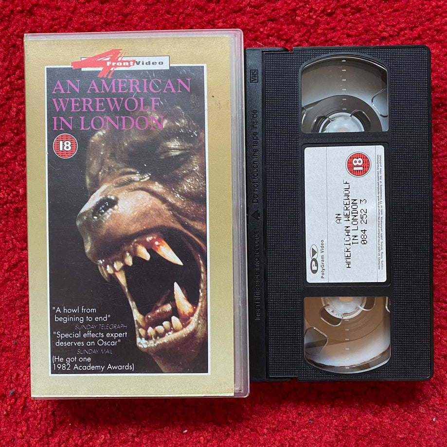 An American Werewolf in London VHS Video (1981) 0842523-GB – Horror Stock