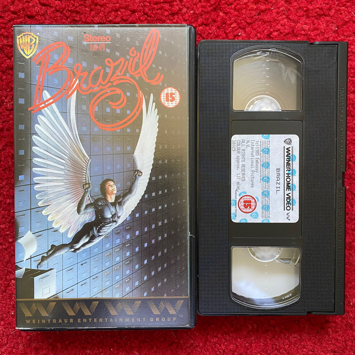 Brazil VHS Video (1985) PES38029 – Horror Stock