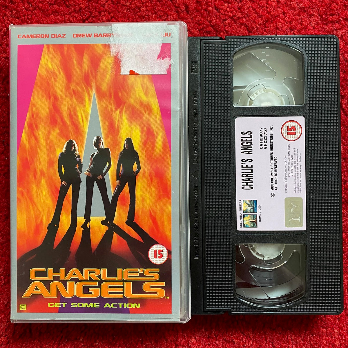 Charlie's Angels VHS Video (2000) CVR29077 – Horror Stock