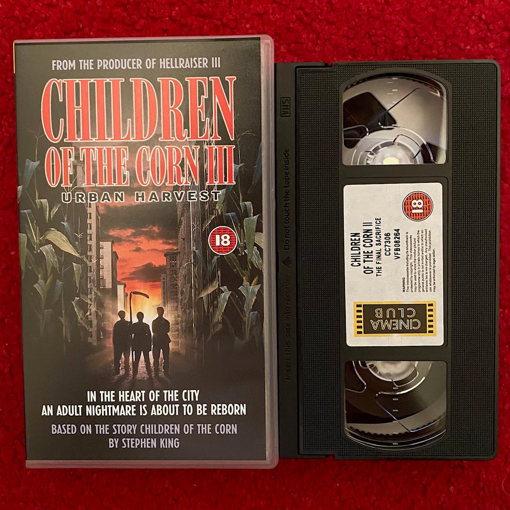 Children Of The Corn III: Urban Harvest VHS Video (1995) CC7636 ...