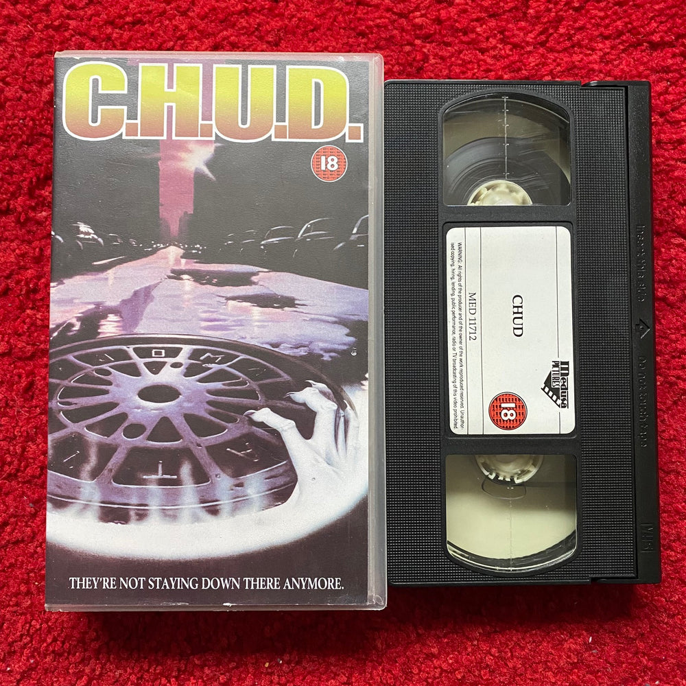 C.H.U.D. VHS Video (1984) MED11712 – Horror Stock