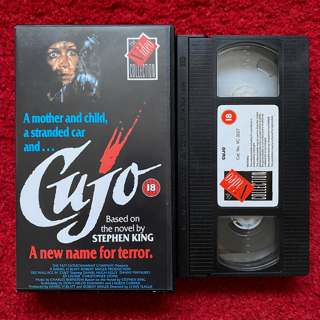 Cujo VHS Video (1983) VC3227 – Horror Stock