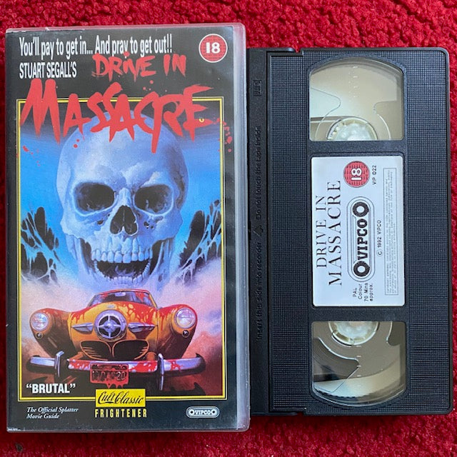 Drive-In Massacre VHS Video (1976) VIP022 – Horror Stock