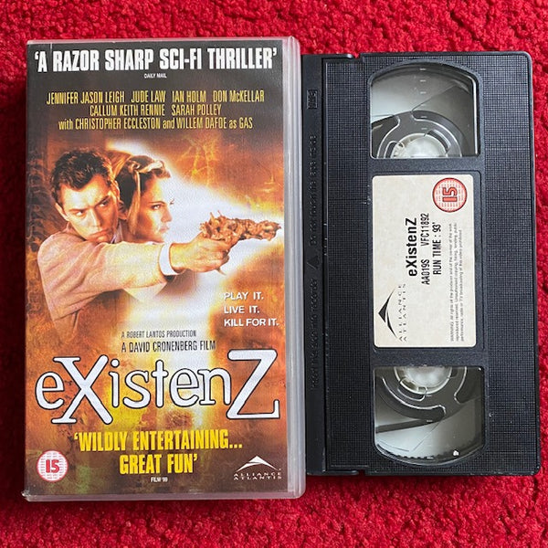 eXistenZ VHS Video (1999) AA019S – Horror Stock