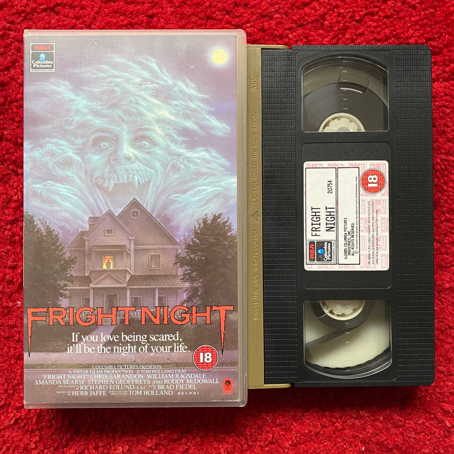 Fright Night VHS Video (1985) CVT20754 – Horror Stock