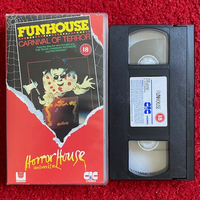 Funhouse VHS Video (1981) VHR1058 – Horror Stock