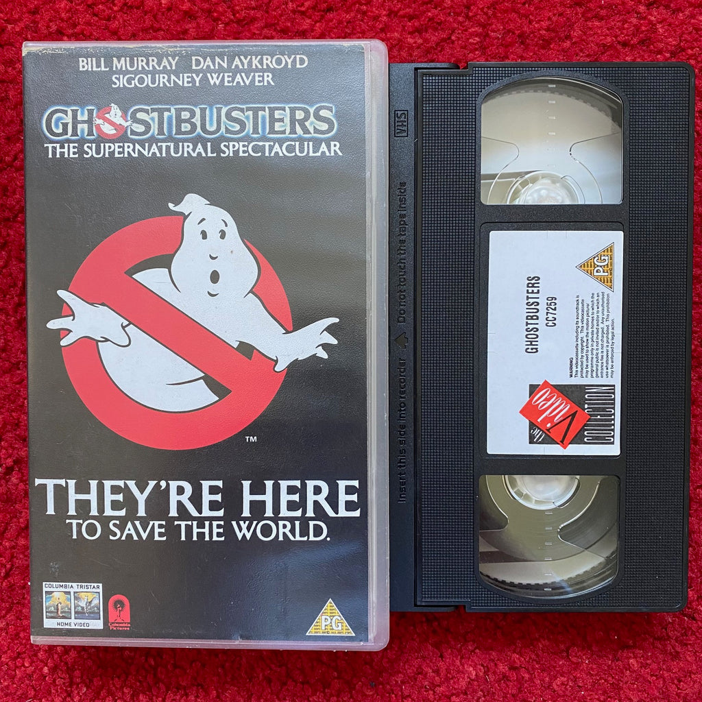 Ghostbusters VHS Video (1984) CC7259 – Horror Stock