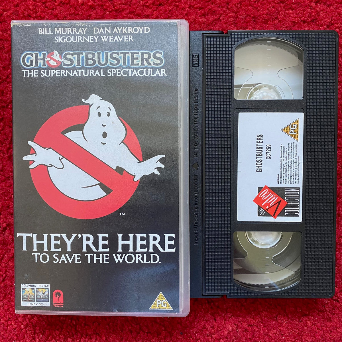 Ghostbusters VHS Video (1984) CC7259 – Horror Stock
