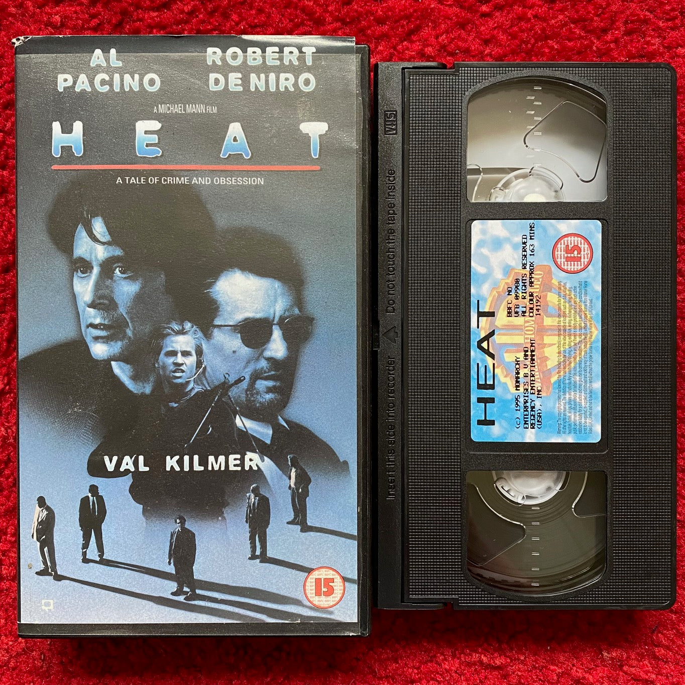 Heat VHS Video (1995) S014192 – Horror Stock