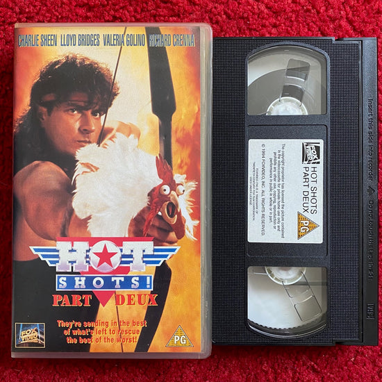 Hot Shots! Part Deux VHS Video (1993) 8507 – Horror Stock