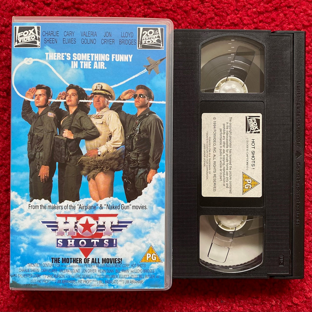 Hot Shots! VHS Video (1991) 1930 – Horror Stock