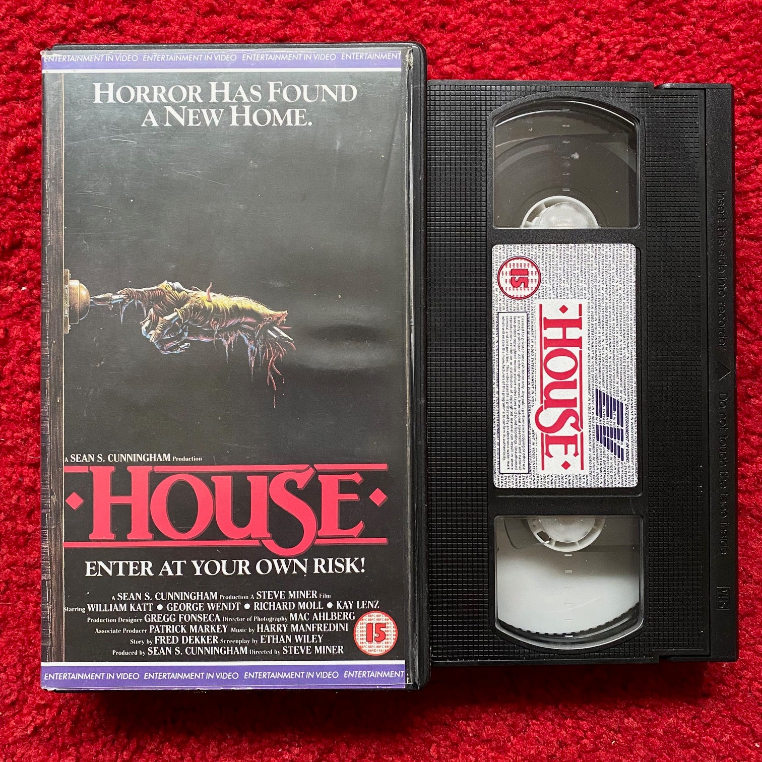 House VHS Video (1985) EVS1005 – Horror Stock