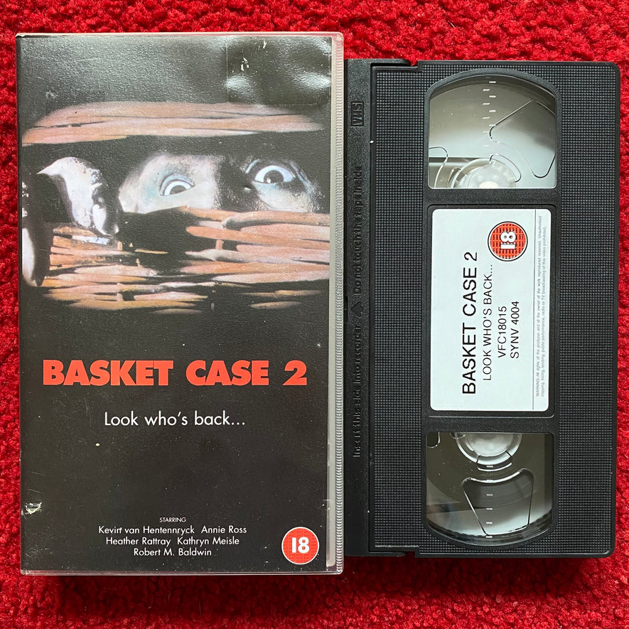 Basket Case 2 VHS Video (1990) SYNV4004 – Horror Stock