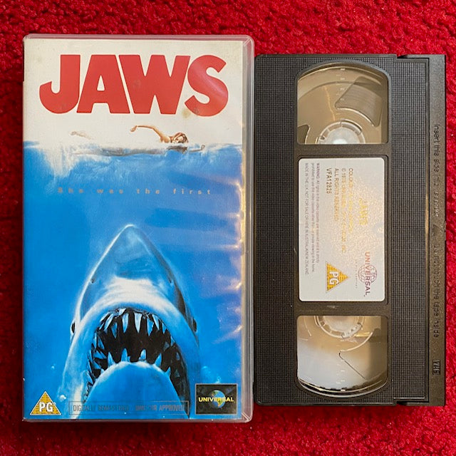 Jaws VHS Video (1975) VHR1870 – Horror Stock