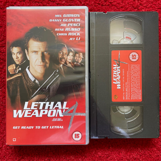 Lethal Weapon 4 VHS Video (1998) S016075 – Horror Stock